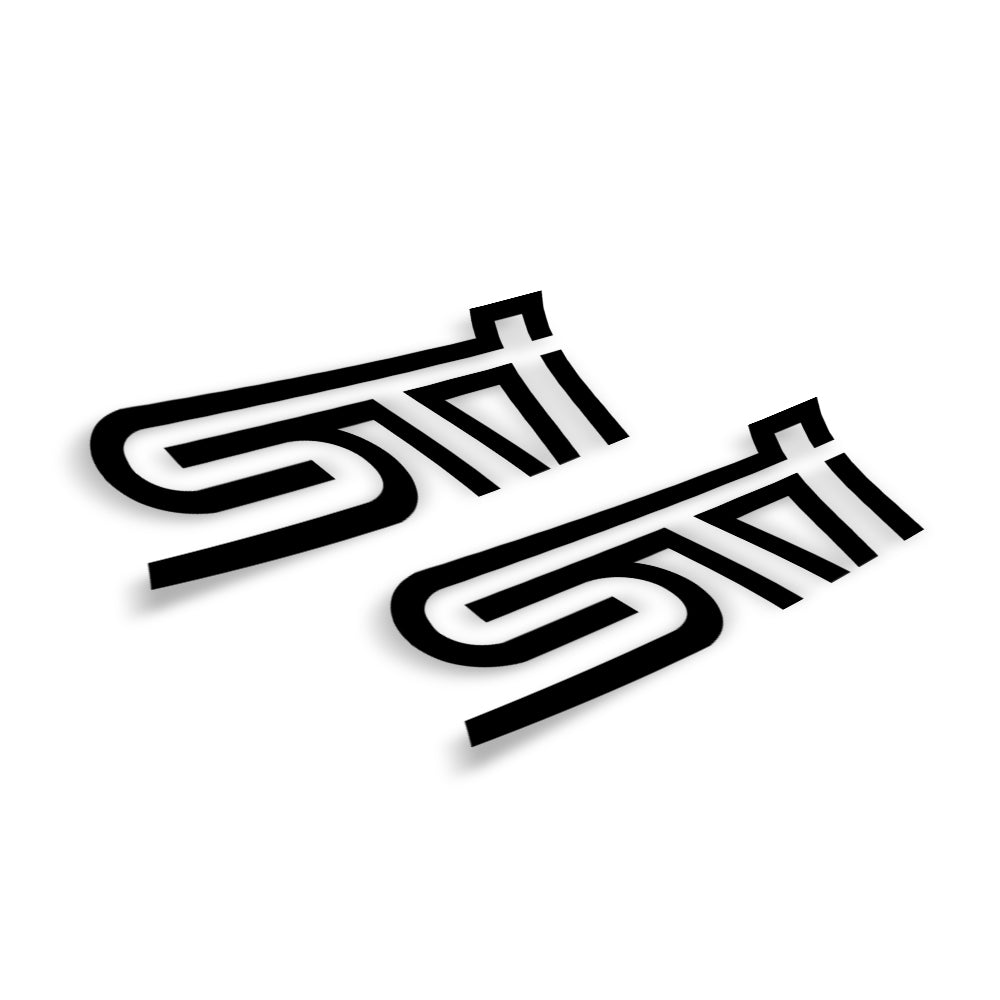 subaru sti logo vector